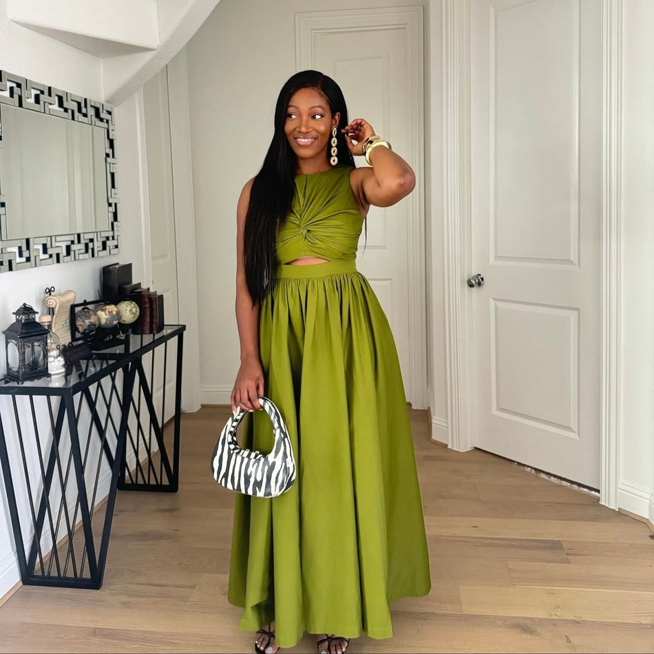 Remi Green Maxi Dress – ForeverAmelia